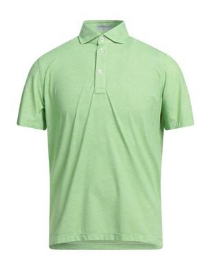 GHIRARDELLI | Light green Men‘s Polo Shirt | YOOX