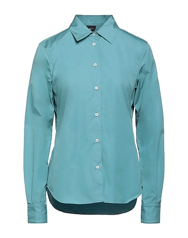 ASPESI | Deep teal Women‘s Solid Color Shirts & Blouses | YOOX