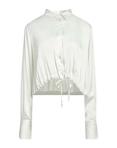 HER SHIRT HER DRESS | Light green Women‘s Solid Color Shirts & Blouses ...