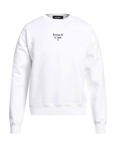 DSQUARED2 | White Men‘s Sweatshirt | YOOX