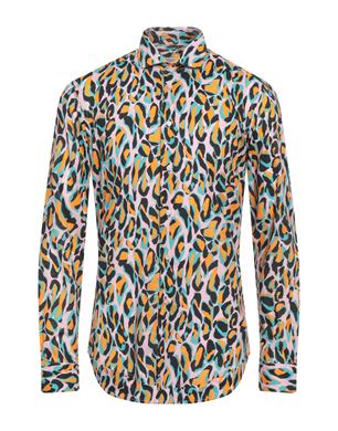 BRIAN DALES | Black Men‘s Patterned Shirt | YOOX