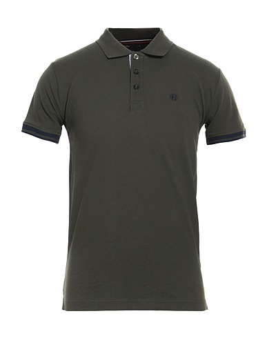 ERIC HATTON | ポロシャツ ミリタリーグリーン メンズ | YOOX
