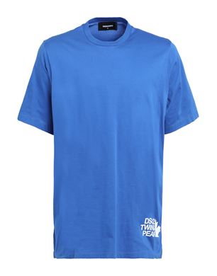 DSQUARED2 | Bright blue Men‘s T-shirt | YOOX