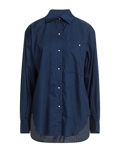 MAJE | Midnight blue Women‘s Solid Color Shirts & Blouses | YOOX