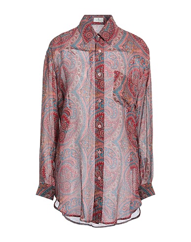 ETRO | Antique rose Women‘s Patterned Shirts & Blouses | YOOX