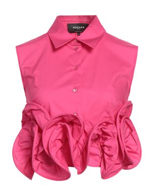 ROCHAS | Fuchsia Women‘s Solid Color Shirts & Blouses | YOOX