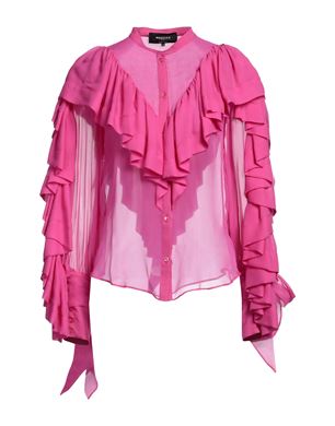 ROCHAS | Fuchsia Women‘s Silk Shirts & Blouses | YOOX