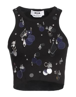 MSGM | Black Women‘s Top | YOOX