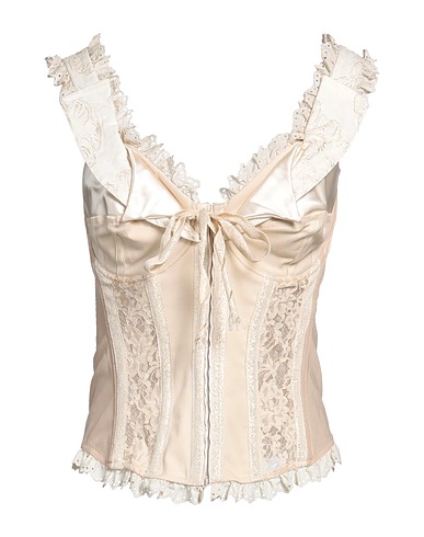 MARIA GRAZIA SEVERI | Beige Women‘s Bustier | YOOX