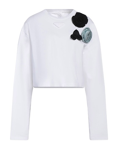 PRADA | White Women‘s T-shirt | YOOX