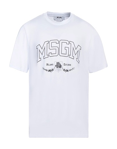 MSGM | Tシャツ ホワイト メンズ | YOOX