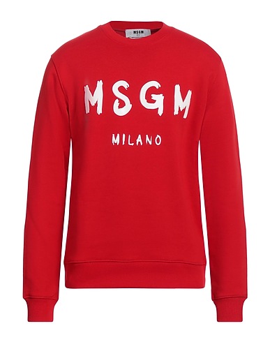 MSGM | スウェット レッド メンズ | YOOX