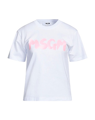 MSGM | Tシャツ ホワイト レディース | YOOX