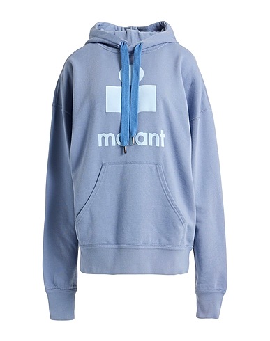 MARANT ÉTOILE Sweaters and Sweatshirts | Slate blue Women‘s Hooded ...