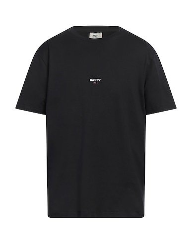 BALLY | Black Men‘s Basic T-shirt | YOOX