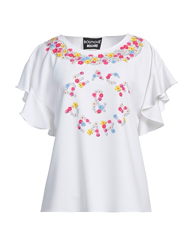 BOUTIQUE MOSCHINO | White Women‘s Top | YOOX