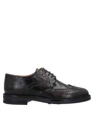 BRUNO VERRI | Dark brown Men‘s Laced Shoes | YOOX