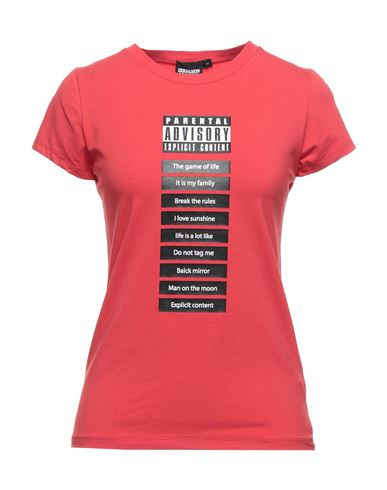 Parental Advisory Explicit Content T-shirts In Red | ModeSens