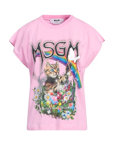 MSGM | Tシャツ ピンク レディース | YOOX