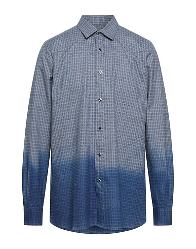 FAMILY FIRST Milano | Blue Men‘s Patterned Shirt | YOOX