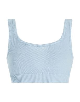 8 By YOOX | Sky blue Women‘s Crop Top | YOOX