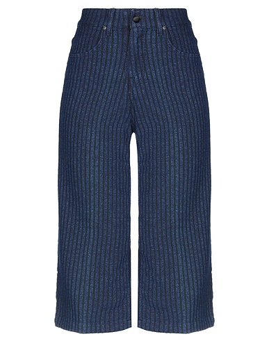MICHAEL COAL | Blue Women‘s Cropped Pants & Culottes | YOOX