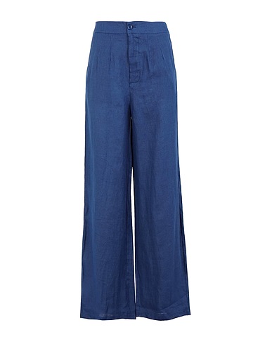8 By YOOX LINEN HIGH-WAIST WIDE LEG PANT - Casual Pants - Women 8 By ...