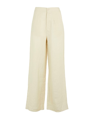 YOOX 8 By YOOX LINEN HIGH-WAIST WIDE LEG PANT - 캐주얼 바지 - 캐주얼 바지 - 8 By ...
