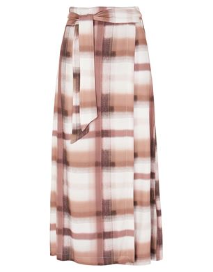 8 By YOOX PRINTED VISCOSE WRAP MIDI SKIRT | Antique rose Women‘s Maxi ...