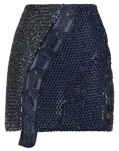 VERSACE | Midnight blue Women‘s Mini Skirt | YOOX