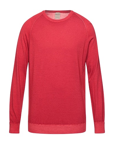 H953 | Brick red Men‘s Sweater | YOOX