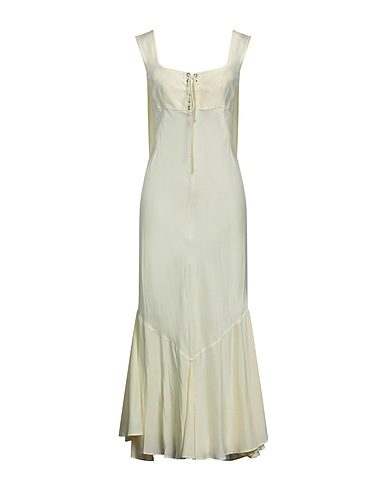 SPORTMAX | Light yellow Women‘s Long Dress | YOOX