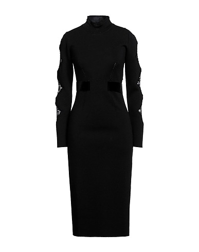 BLUMARINE | ニットドレス ブラック レディース | YOOX