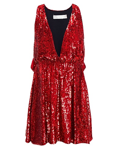 CAROLINE CONSTAS Dresses | Red Women‘s Sequin Dress | YOOX