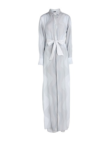 KITON | Vestito Chemisier Grigio Donna | YOOX
