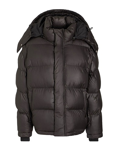 8 By YOOX OVERSIZE 2 IN 1 DOWN JACKET W/ REMOVABLE HOODIE & SLEEVES ...