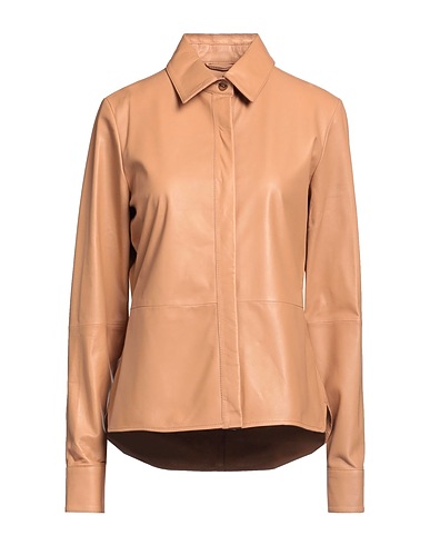 ARMA | Tan Women‘s Solid Color Shirts & Blouses | YOOX