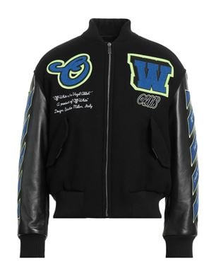 OFF-WHITE™ | Black Men‘s Jacket | YOOX