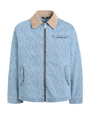GCDS | Blue Men‘s Denim Jacket | YOOX
