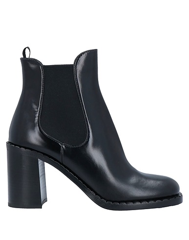 PRADA | Black Women‘s Ankle Boot | YOOX
