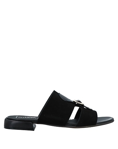 LA CORTE DELLA PELLE By FRANCO BALLIN | Black Women‘s Sandals | YOOX