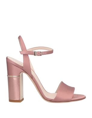POLLINI | Pastel pink Women‘s Sandals | YOOX