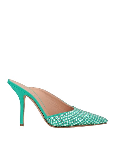 EDDY DANIELE | Emerald green Women‘s Mules And Clogs | YOOX