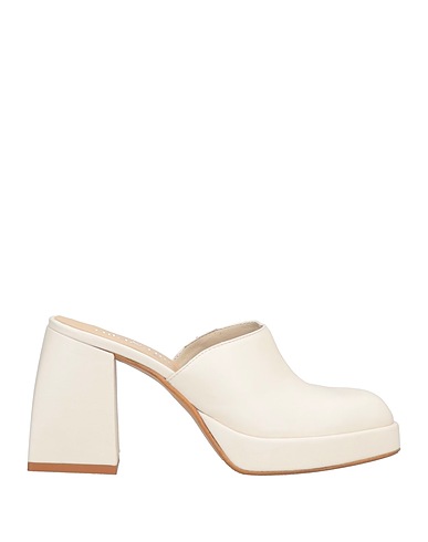 NILA & NILA | Ivory Women‘s Mules And Clogs | YOOX