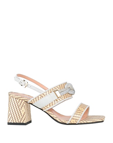 POLLINI Footwear | Beige Women‘s Sandals | YOOX