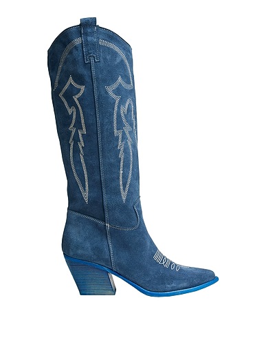 8 By YOOX SPLIT LEATHER WESTERN BOOT | Women‘s Boots | YOOX