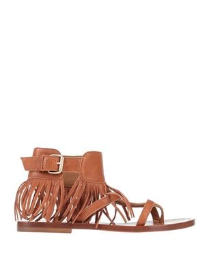 GREY MER | Brown Women‘s Flip Flops | YOOX