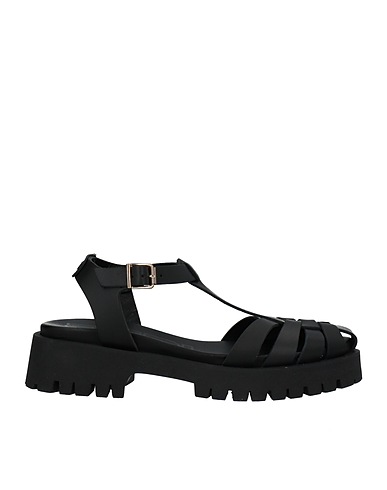 REPLAY | Black Women‘s Sandals | YOOX