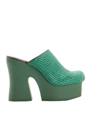 8 By YOOX | Green Women‘s Mules And Clogs | YOOX