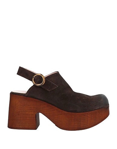 1725.A | Dark brown Women‘s Mules And Clogs | YOOX